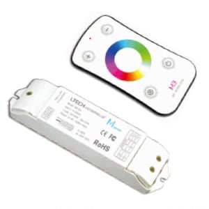 รีโมท+DIM controller "M1" | ไฟLEDเส้น, รางไฟLED, led controller, rgb strip