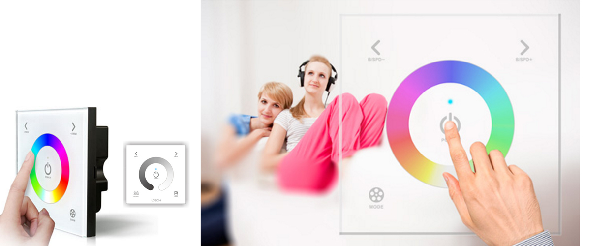 Led touch panel จอสัมผัสควบคุมไฟเส้นLED | ไฟLEDเส้น, รางไฟLED, led ...